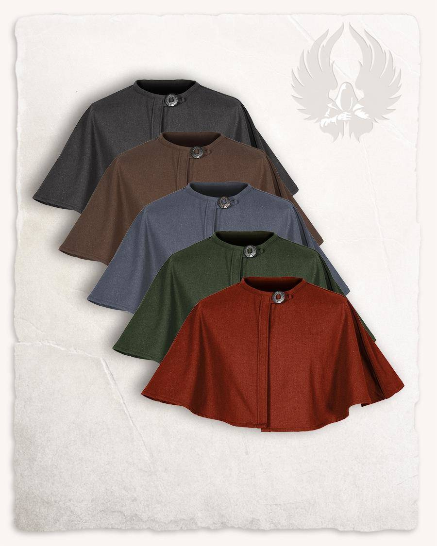 Bron Pelerine Canvas Red - krótka peleryna Czerwony [Red] | KOSTIUMY ...